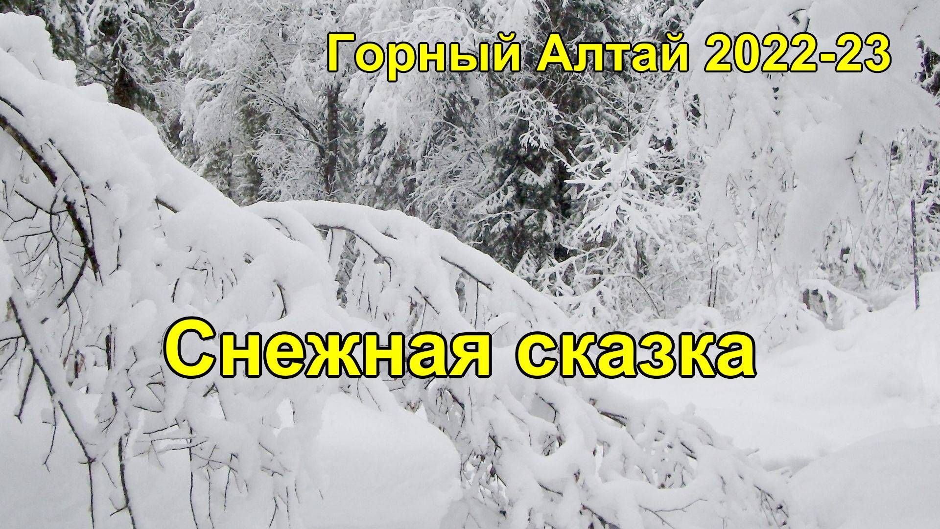 Снежная сказка