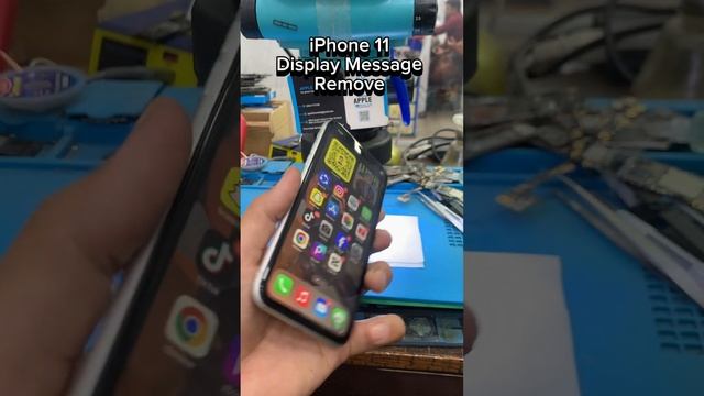 iPhone 11 Display Message Remove | Truetone Active | #smartphone #iphonerepairing