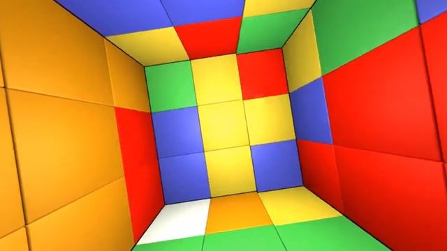 Inverted Rubik's cube