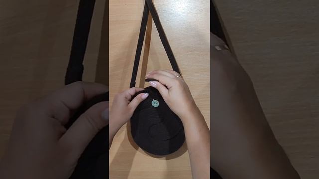 Маленькая сумочка из шнура)) #bag #diy #сумка #handmade