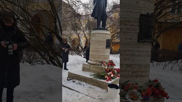 День памяти А.С.Пушкина в Мемориальном музее. 10.02.24г.
