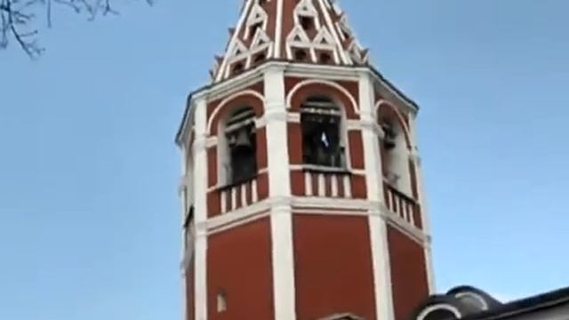 Колокольный звон в Храме Ризоположения на Донской