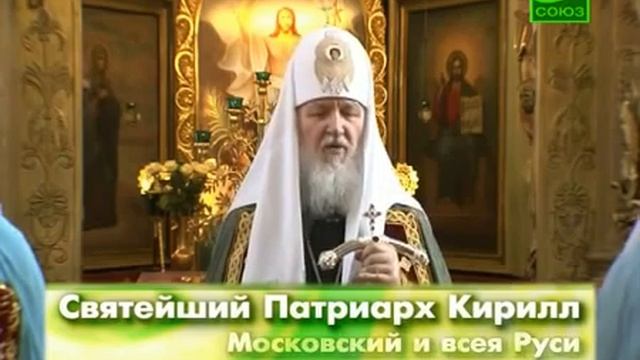 Первосвятитель: после Литургии в храме Ризоположения (ТВ "Союз")
