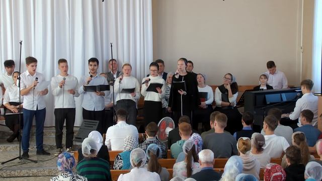 Молодежь - "Прославлю я Тебя, мой Бог"