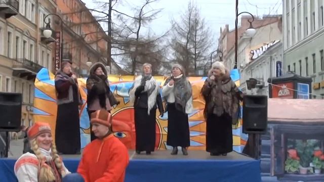 "Веники". Группа Женского камерного хора "Орферион", Санкт-Петербург