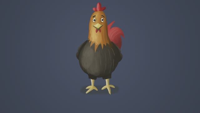 Chicken Little - сказки для детей на английском языке.