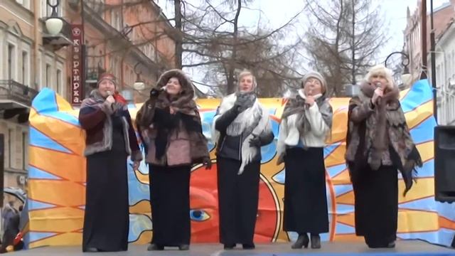 "Во лузях". Группа Женского камерного хора "Орферион", Санкт-Петербург