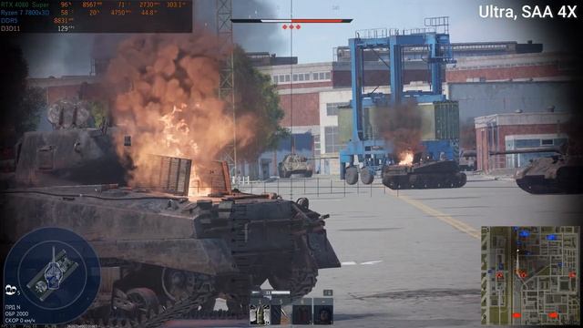 War Thunder  || Ryzen 7 7800x3D + RTX 4080 SUPER || Ultra 1440p || Windows 11