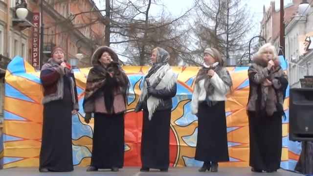 "Хороводная". Группа Женского камерного хора "Орферион", Санкт-Петербург