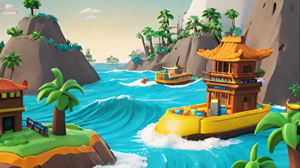 Я играю Roblox симулятор цунами