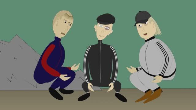 Бабка Алка Серия 3 - Баба Алла Против Гопников - Уродская Анимация