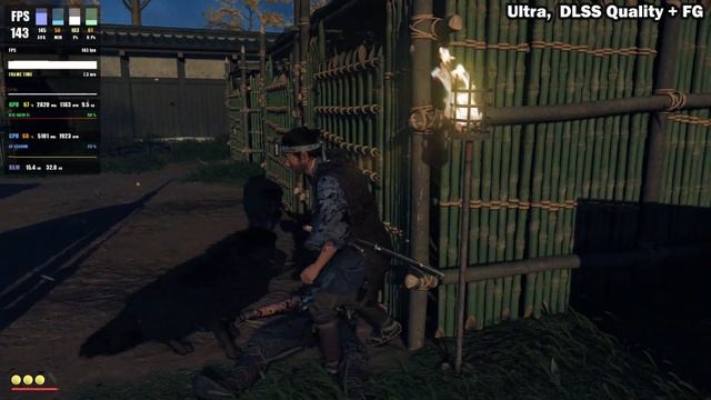 Ghost of Tsushima || Intel Core i5 13600k + RTX 4070 TI || Ultra 1440p || Windows 11