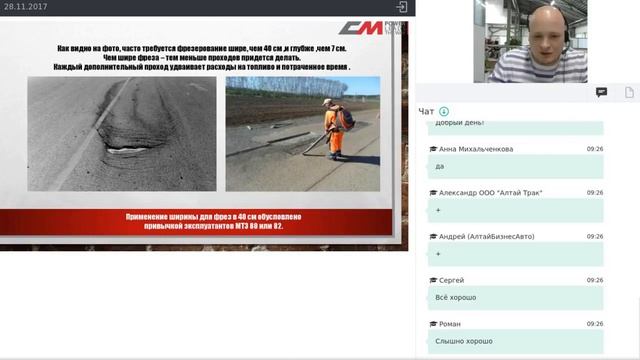 Технологии и решения по дорожным фрезам СМ Crusher   BOM или гидравлика