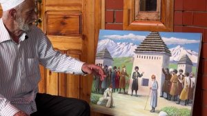 Руслан Эльдиев о картине "Са да вахача кашора!" («Клянусь могилой своего отца!»)