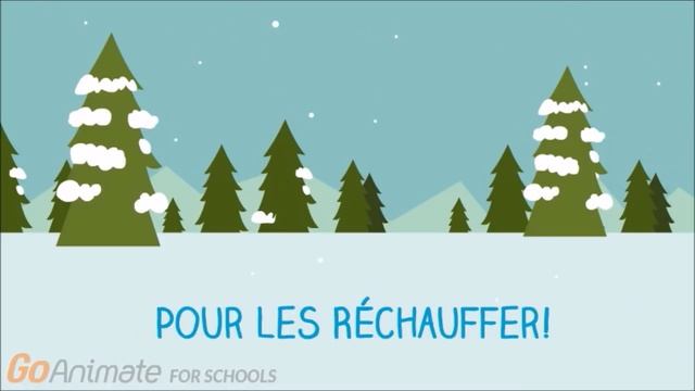 La neige tombe chanson