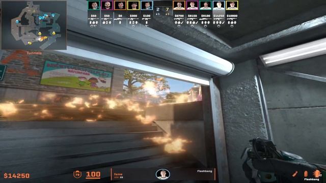 CS2 POV Virtus.pro fame (15/10) vs Eternal Fire (Overpass) PGL CS2 Major Copenhagen 2024 ...