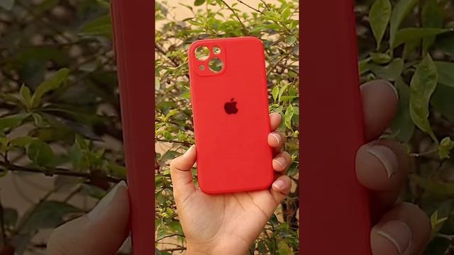 Red Candy silicone case for Apple Iphone 13