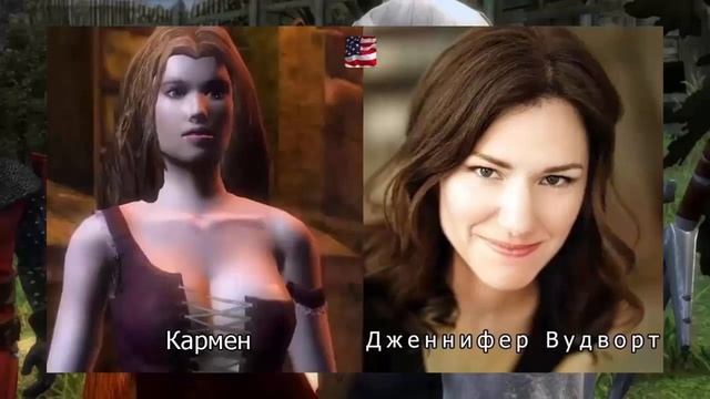 The Witcher(Ведьмак 1) — Актёры польской, английской и русской озвучки