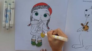 WISSPER Coloring for kids/ ВИССПЕР раскраска для детей