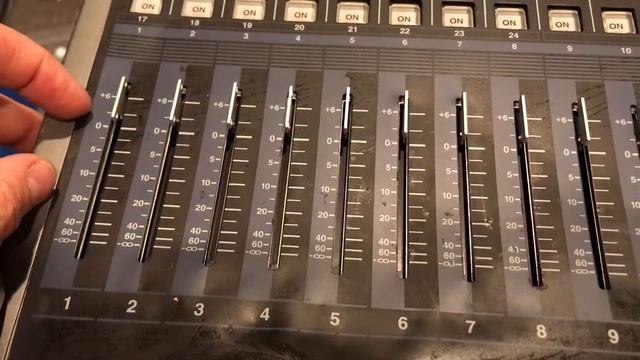 Yamaha AW4416 & AW2816 Sluggish Fader Fix