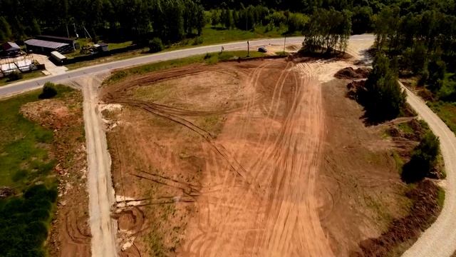 Промзона у поворота на д Новоликеево дороги асфальт.