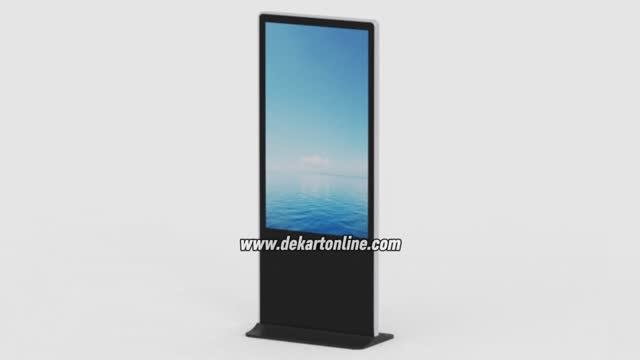 Видеостойки - Видеопилоны - Напольные Киоски и Постеры Dekart LCDTOTEM
