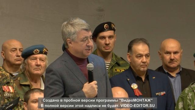 Выступление Виктора Бабенко на Дне Призывника в Североуральске