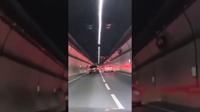LAMBORGHINI LOVER 🔥🔥🔥 Lamborghini Aventador SVJ round tunnel