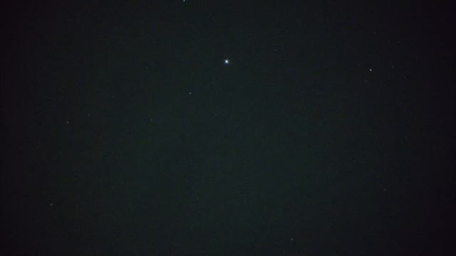 10 секунд звездного неба Воркуты