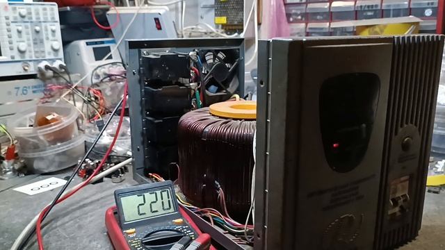 #Ресанта АСН-10000/1-Ц - ремонт стабилизатора в Воронеже.