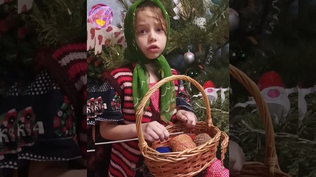 Новогодний марафон - видеопоздравление Бичевой Василисы, воспитанницы 1 года обучения
