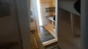 Обзор Квадро бани Супер-Люкс с полом из лиственницы