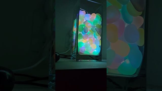 Светильник светящиеся камни