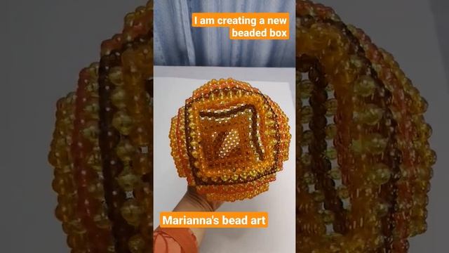 10.01.2022 I am creating a new beaded box.