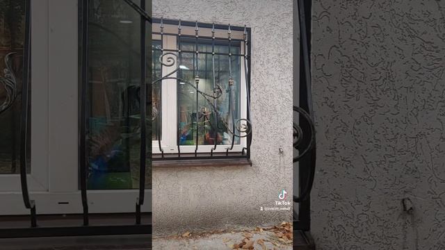 Решетка с элементами ковки на окна I Ковка своими руками