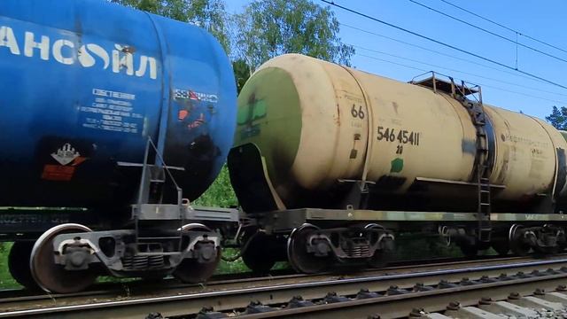 Система Электровозов ВЛ10У-504/434 с длинным грузовым поездом