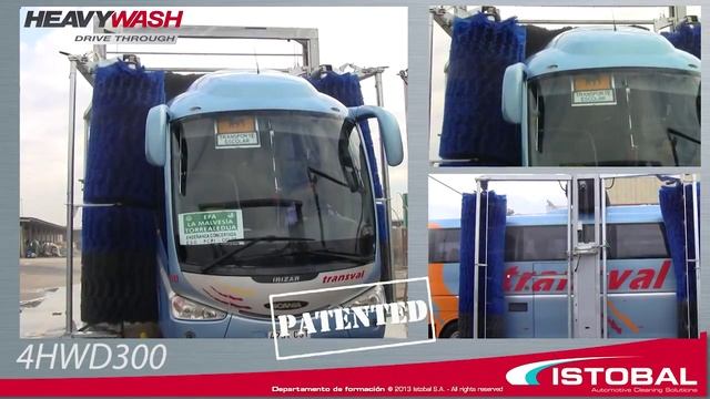 Мойка для автобусов ISTOBAL 4HWD300 www.istobalrus.ru