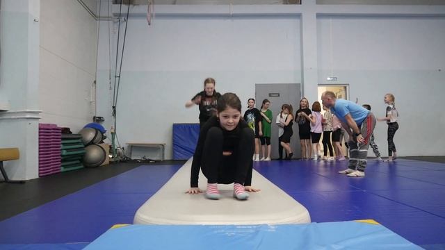 Акробатика 26 марта 2023 года - Первое занятие