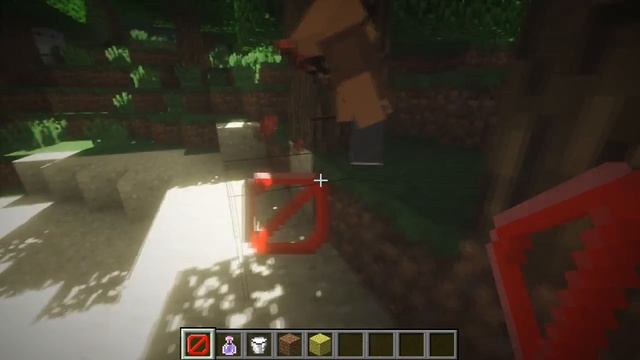 НУБ ЗАТРОЛЛЕН НЕВИДИМЫМ БАРЬЕРОМ В МАЙНКРАФТ! СМЕШНОЙ ТРОЛЛИНГ НУБИКА В MINECRAFT! (2)