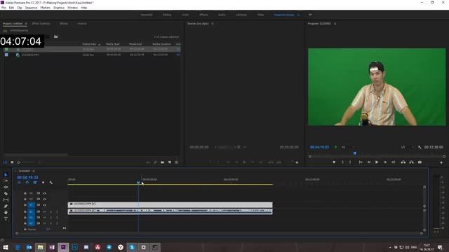 Монтаж в Premiere Pro CC за 10 минут.