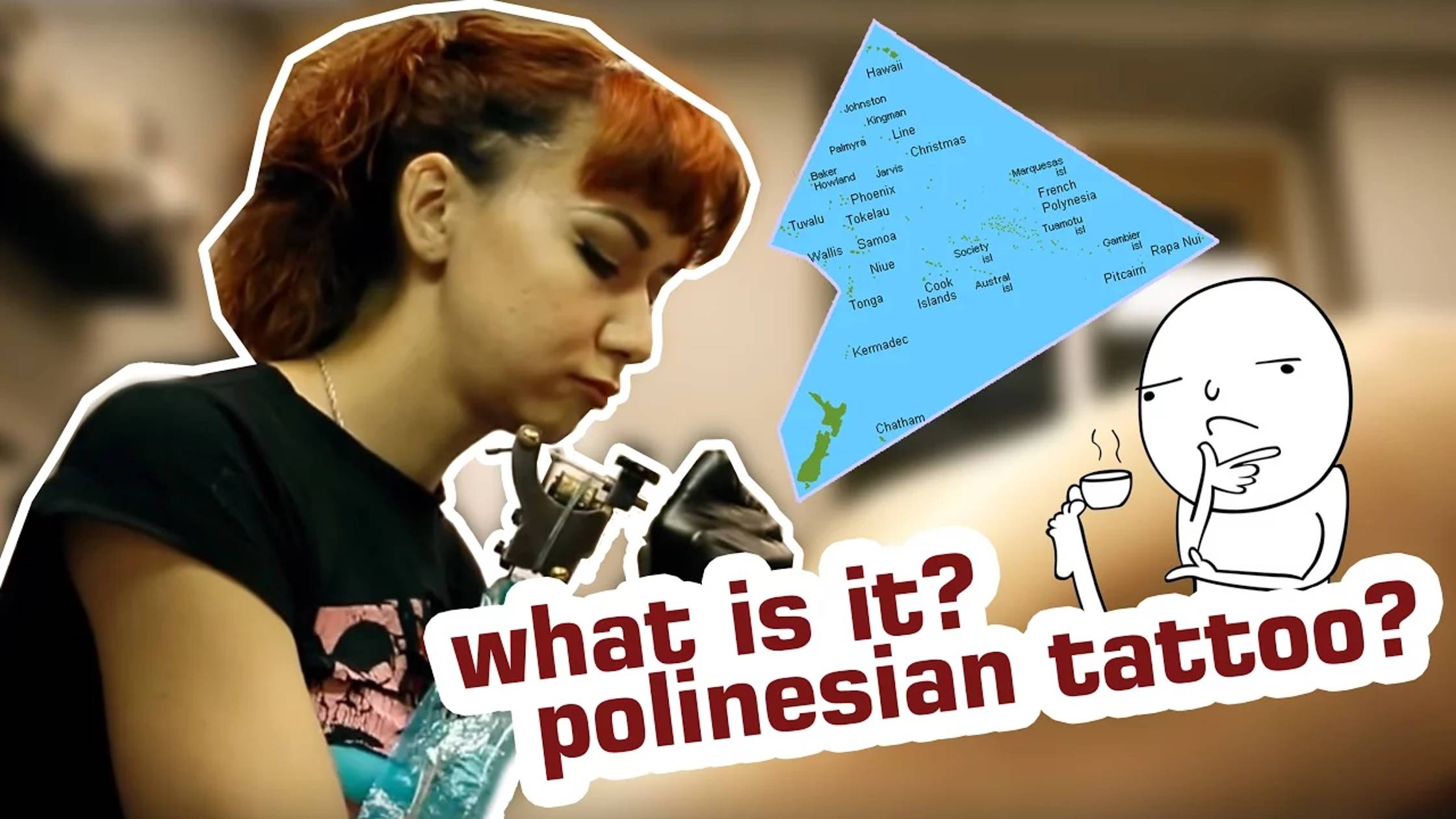 О полинезийских татуировках