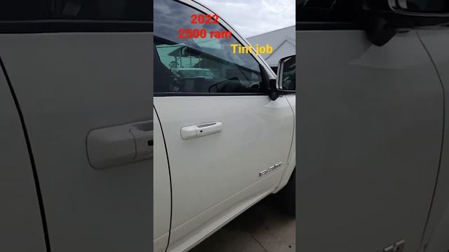 2022 ram pickup truck tint job new dodge 2500 diesel