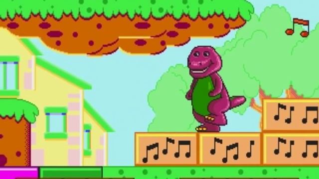 Barneys Hide and Seek Game (Sega Genesis \ Megadrive) Прохождение