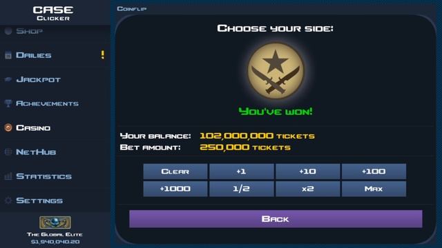 CSGO CASE CLICKER - NEW COIN FLIP UPDATE! | HUGE SCAM!! (CASE CLICKER) #46 - смотреть видео ...