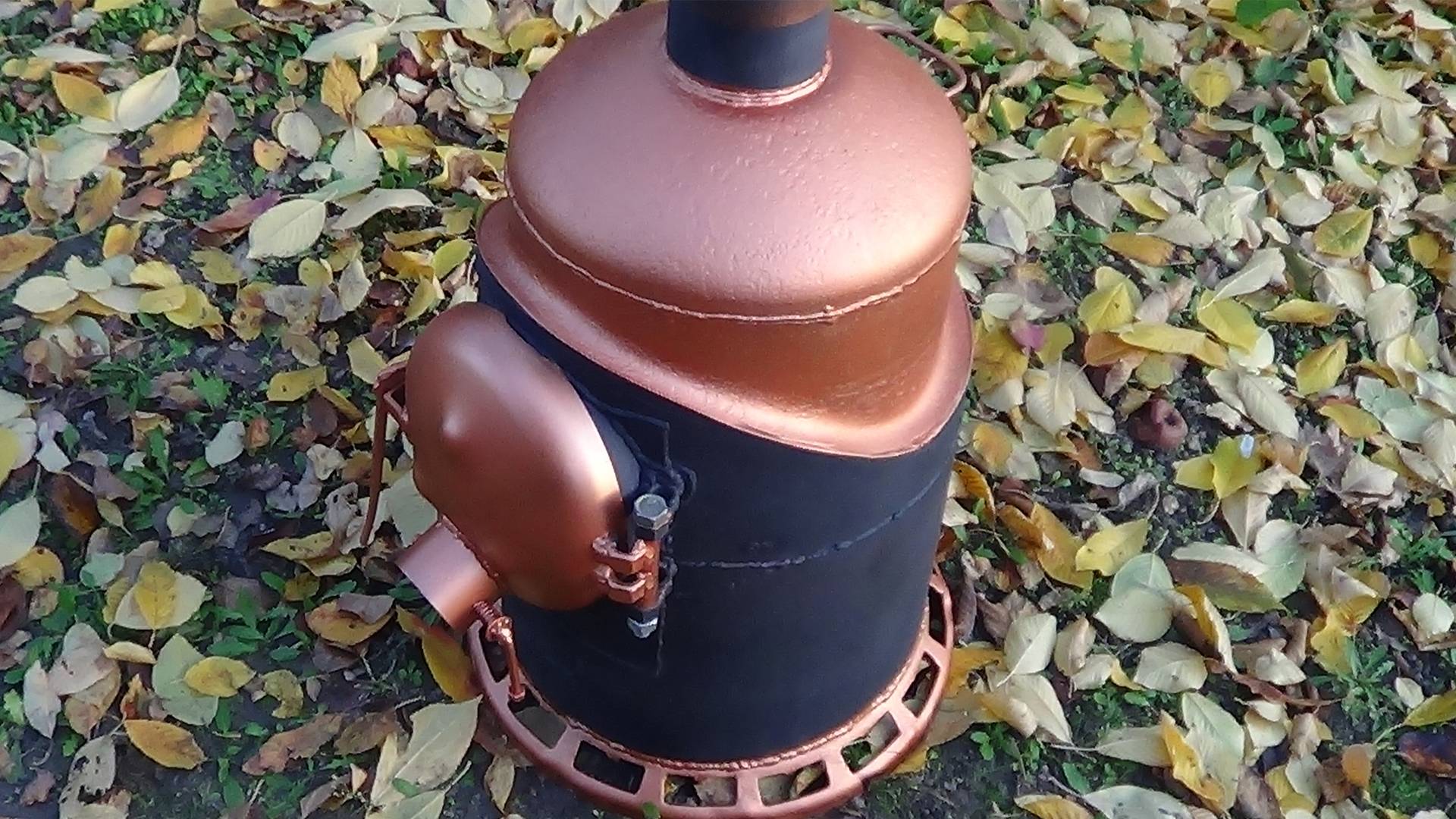 Буржуйка  самоделка