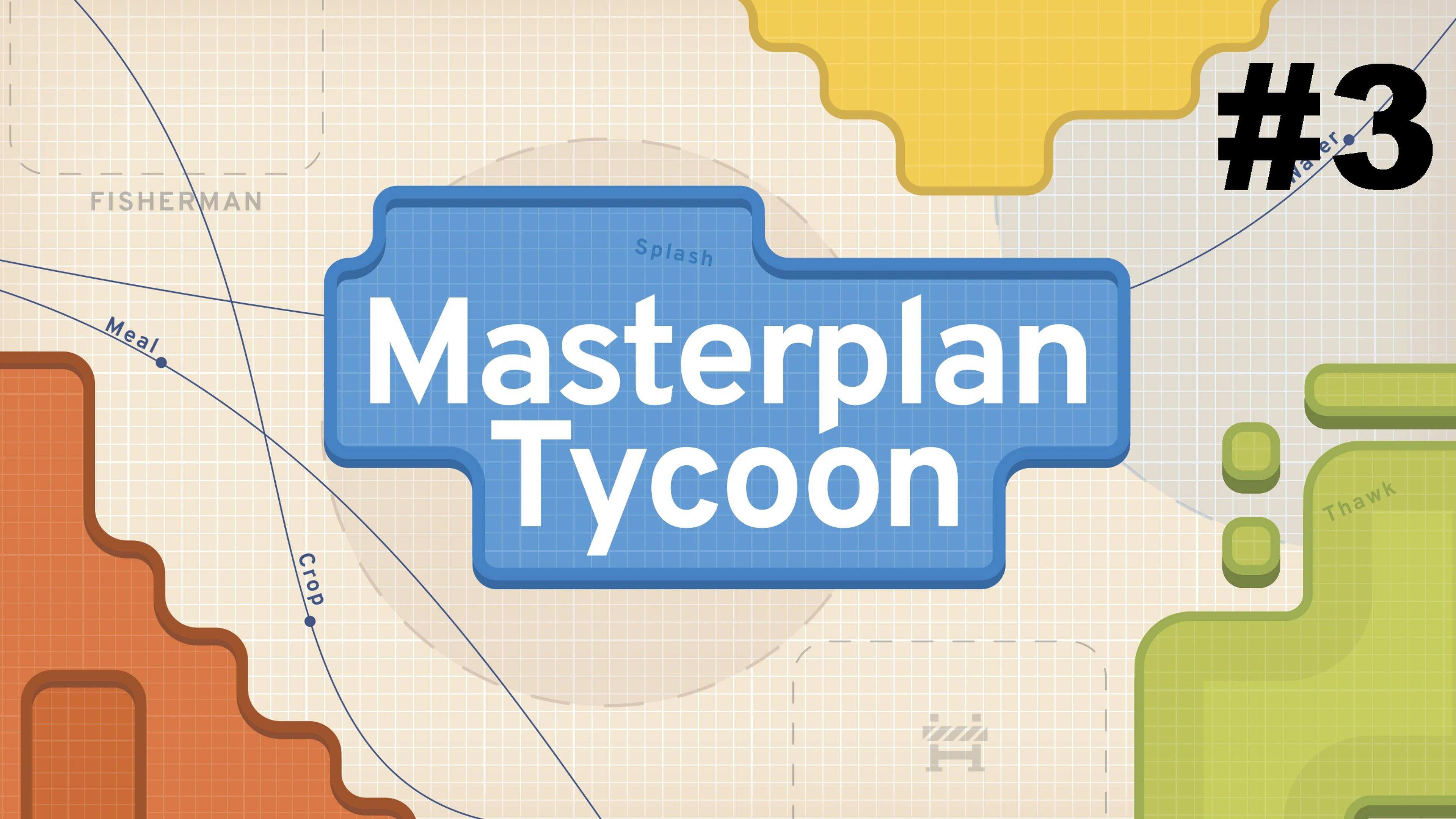 Masterplan Tycoon #3 - Расширяем производство продуктов первой необходимости (прохождение)