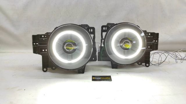 BiLed фары Toyota FJ Cruiser от LedstudioЕkb