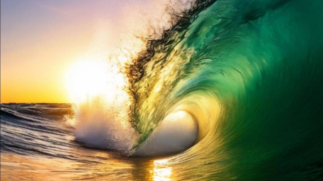 Океанская поэма.Гениальная  музыка души Paul de Senneville,  George Davidson.Relax wave Beautiful