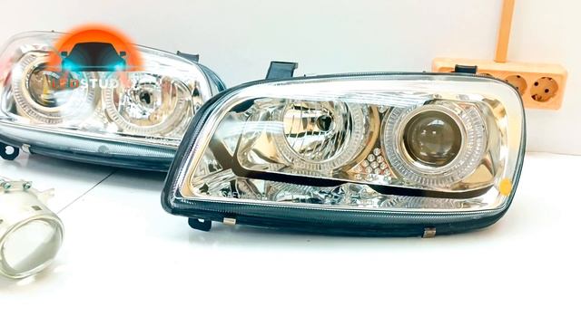 Модернизация фар Toyota Rav4 от Ledstudio