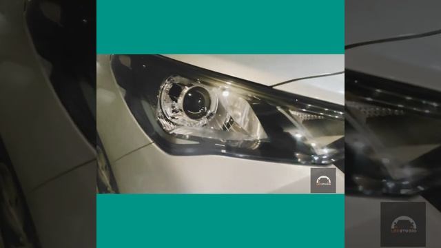 Hyundai Solaris модернизация света фар. Шикарный новый свет от Bi led!